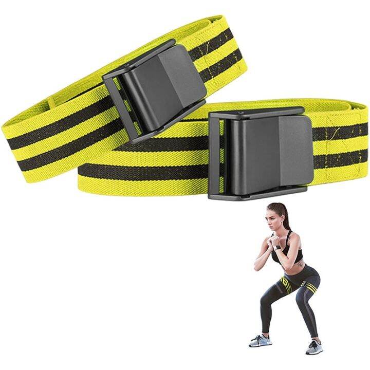 BFR Gluteal Occlusion Bands Workout Your Butt Thigh Arm Squat Exercise ...