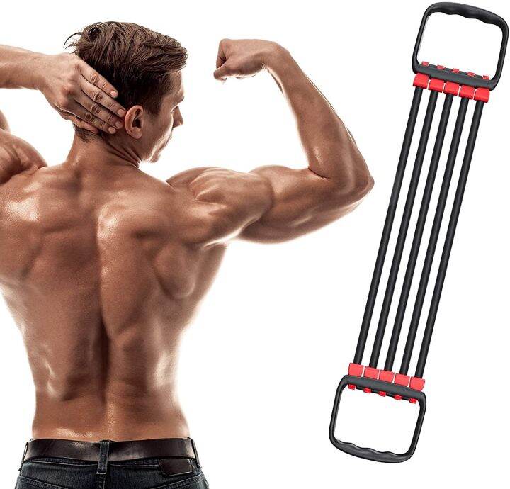 GTWO TPE Chest Expander Chest Developer Spring Multi-functional ...