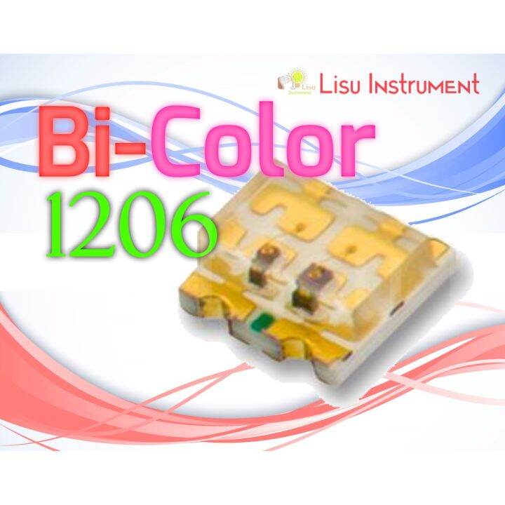 10 BUAH - Bi-Color LED 1206 Double colors LEDs Dua Warna - 10 BUAH ...