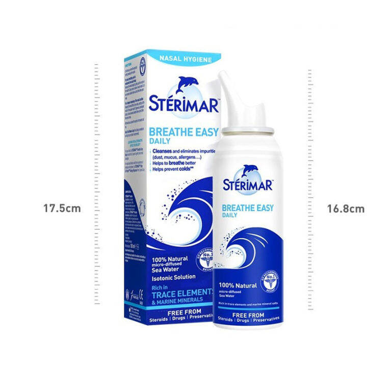 Breathe Easy Daily Nasal Spray, 100ml | Lazada PH