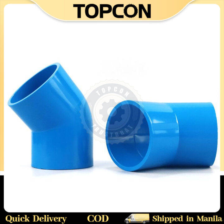 1/2inch To 1inch Blue Pvc Pipeline Fittings 45 Degrees | Lazada PH