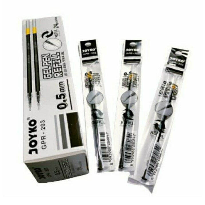 (PACK) REFILL BALLPOINT / ISI PULPEN GEL - JOYKO GPR-203 | Lazada Indonesia