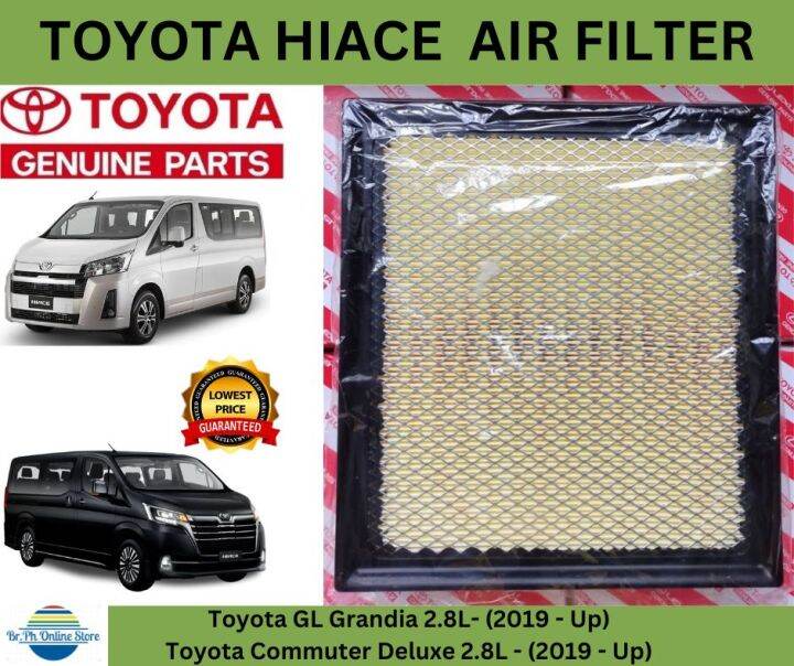 NEW ARRIVAL AIR FILTER TOYOTA HIACE GL GRANDIA AND COMMUTER DELUXE 2 ...