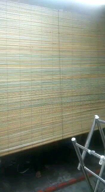 Tirai bambu outdoor 2x2 meter plus tali kerekan | Lazada Indonesia