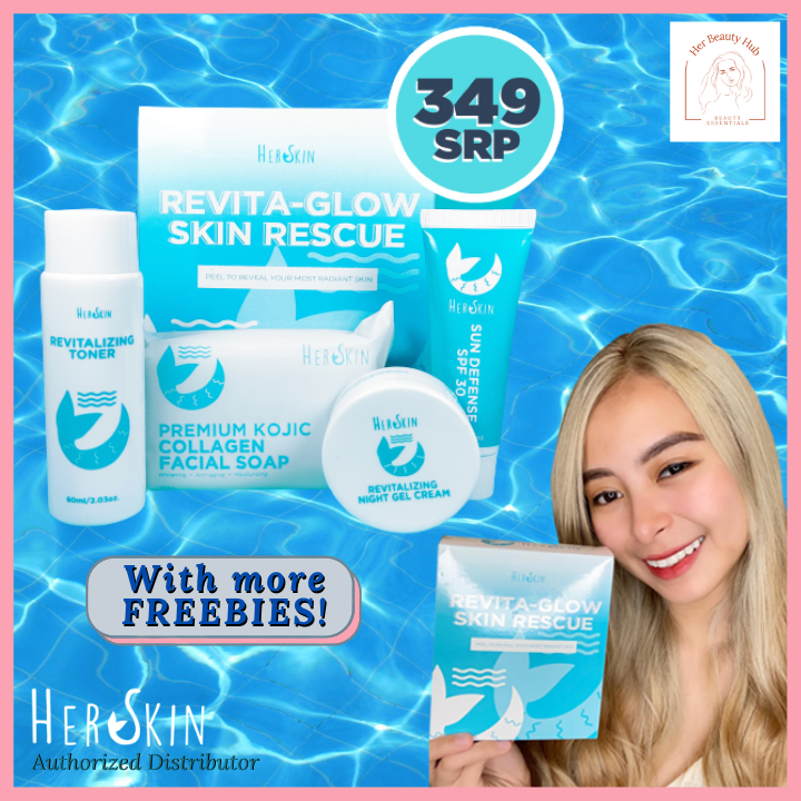 Original HerSkin Revita-Glow Skin Rescue Set by Kath Melendez (OnHand ...
