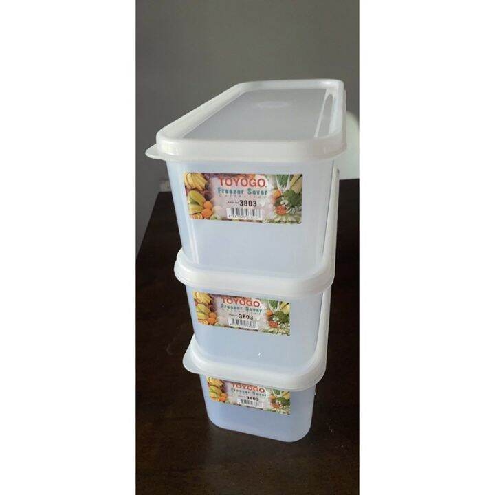 TOYOGO 3803 Container/Freezer Container/Stackable Storage Container ...