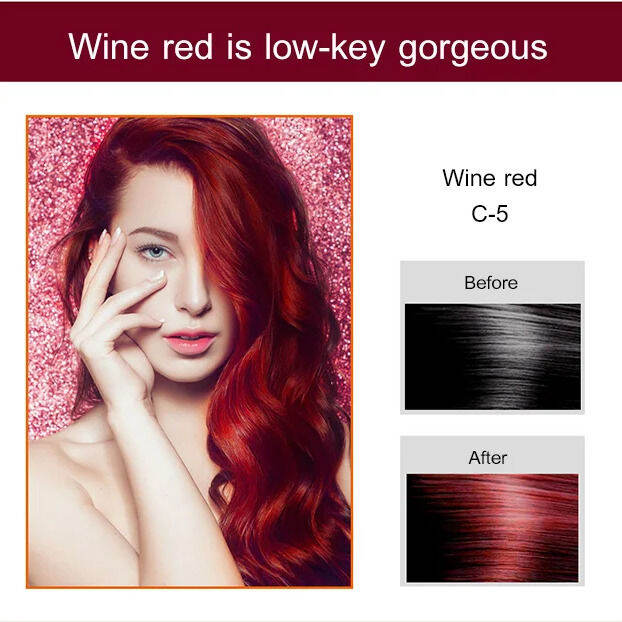 baofuu Hair dye plant essence extract dyes white hair black Plant ...