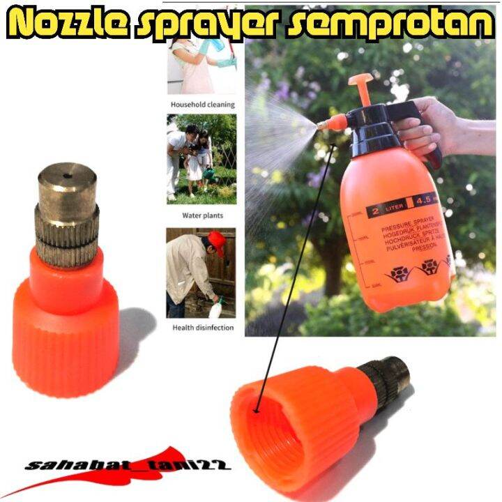 NOZZLE spuyer sprayer 2 Liter Botol Spray Semprotan Pompa Manual ...