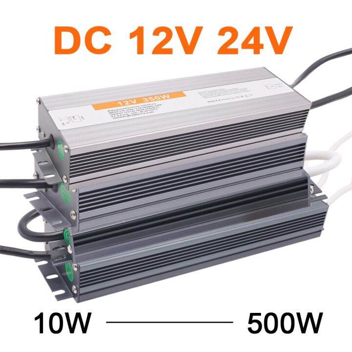 AC DC 12V 24V Power Supply Transformers 12 24 V Volt IP67 IP68 Outdoor Waterproof 24V Driver ...