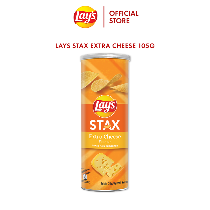 LAYS STAX Extra Cheese 105G | Lazada