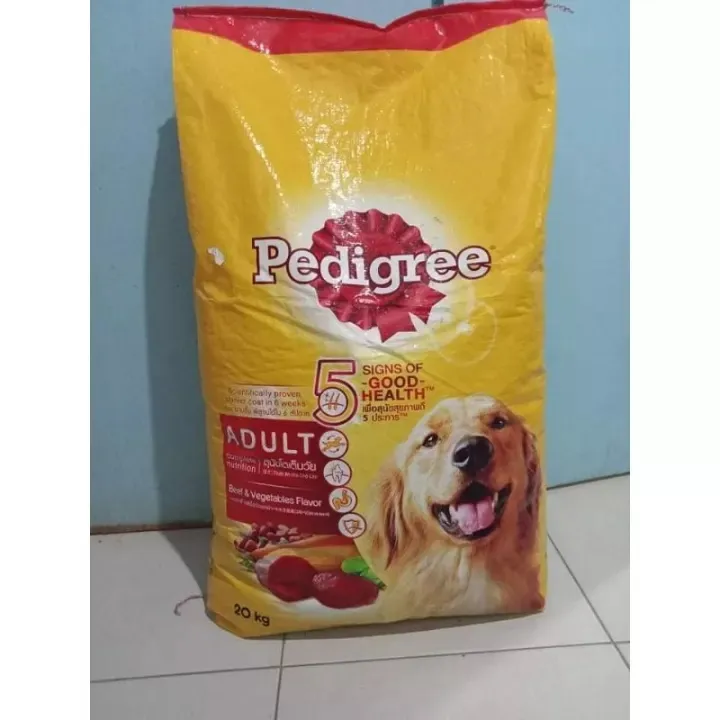 pedigree adult repacked 1kg and 500g beef and vegetable | Lazada PH