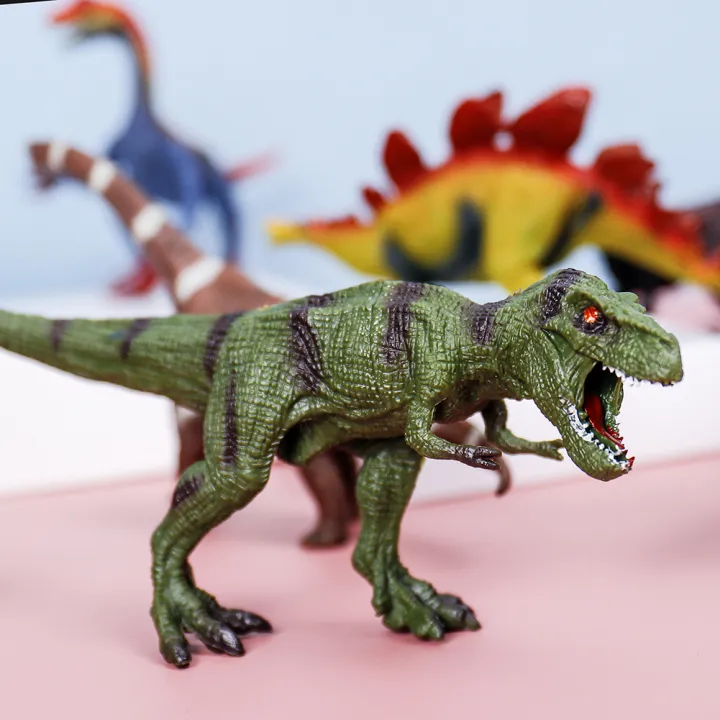 Hittime 9รูปแบบ15ซม. ไดโนเสาร์ขนาดเล็กของเล่น Jurassic Tyrannosaurus Raptor Pterosaur ...