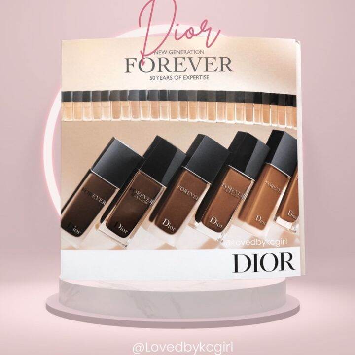 【Hot】 FOREVER DIOR FOUNDATION SAMPLE | Lazada PH