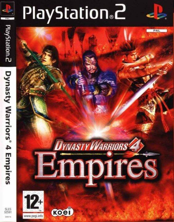 Đĩa game PS2, Dynasty Warriors 4: Empires. 10 đĩa tặng 1 | Lazada.vn