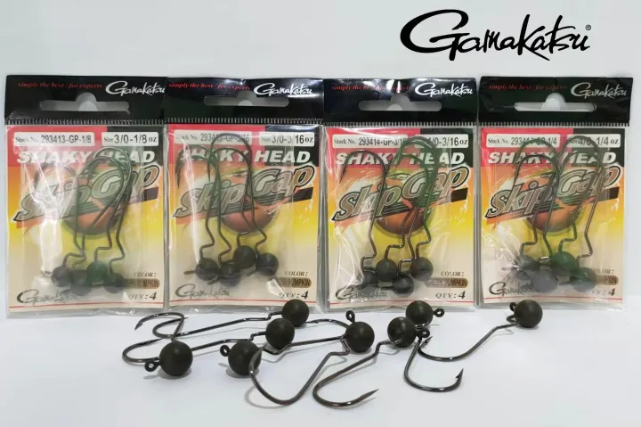 GAMAKATSU SKIP GAP SHAKY HEAD HOOK | Lazada
