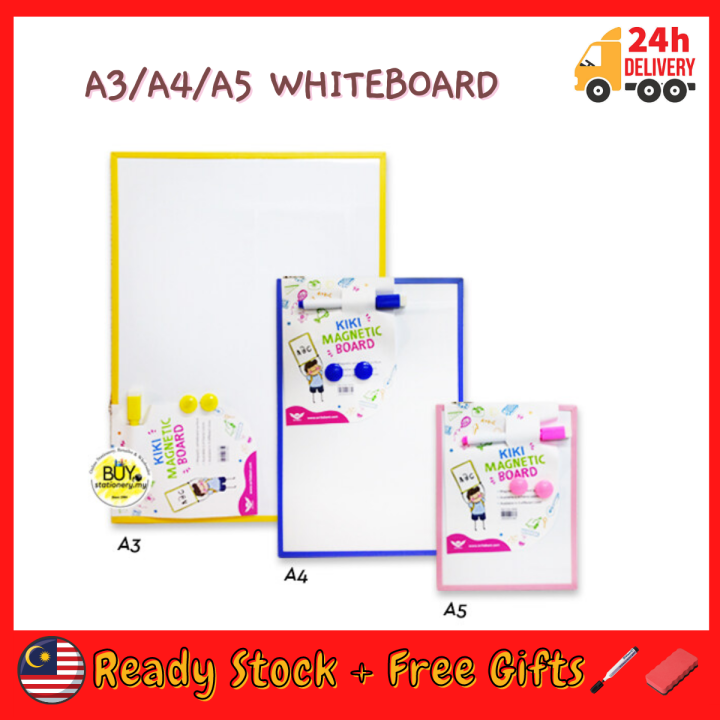 Magnetic Whiteboard Size A3/A4/A5 Writing Tablet Pad Kid Children Drawing Board Education ...
