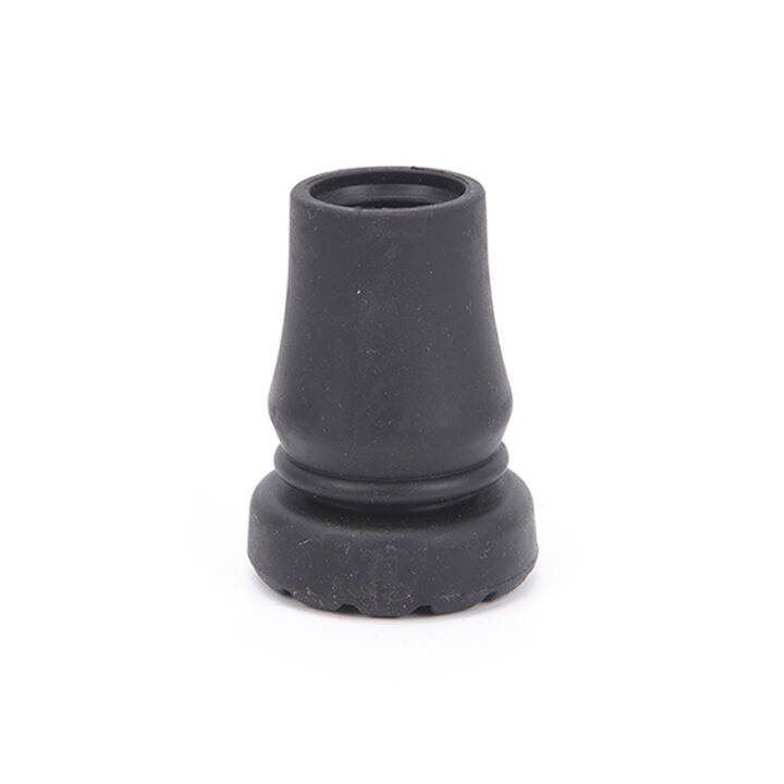 1X walking stick end tripod cane tip self standing rubber bob-slip end ...