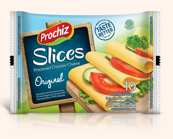 Prochiz Original Cheddar Cheese Slice [10slices] | Lazada