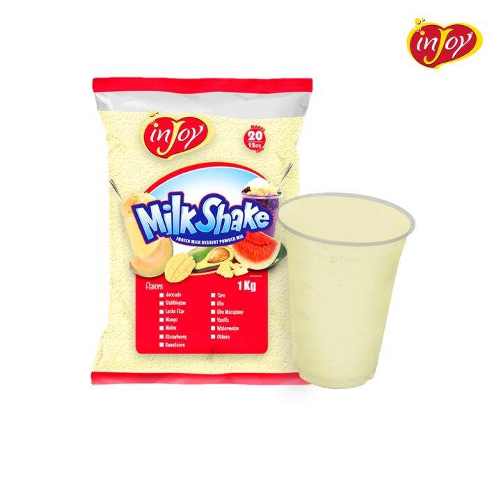New for inJoy Vanilla Milk Shake Premium Milk Shake Powder 1kg | Lazada PH