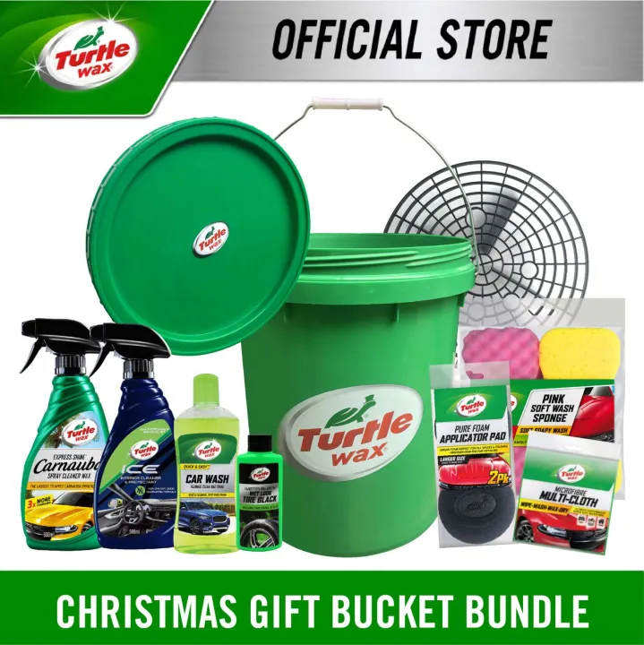 Turtle Wax Car Care Gift Bucket Bundle | Lazada PH