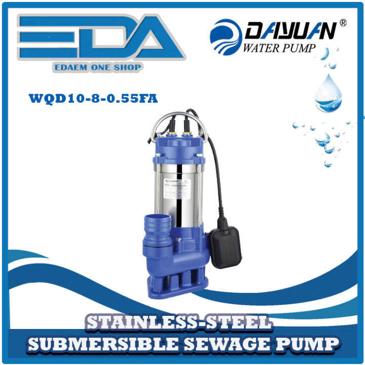 Dayuan Stainless Steel Submersible Sewage Pump | Lazada PH
