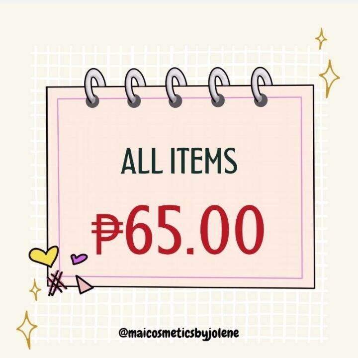 65 Pesos All Items * | Lazada PH