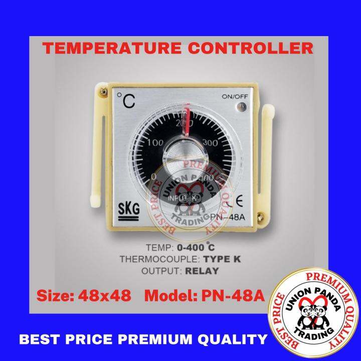 SKG TEMPERATURE CONTROLLER PN-48A 48x48 temperature controller analog ...