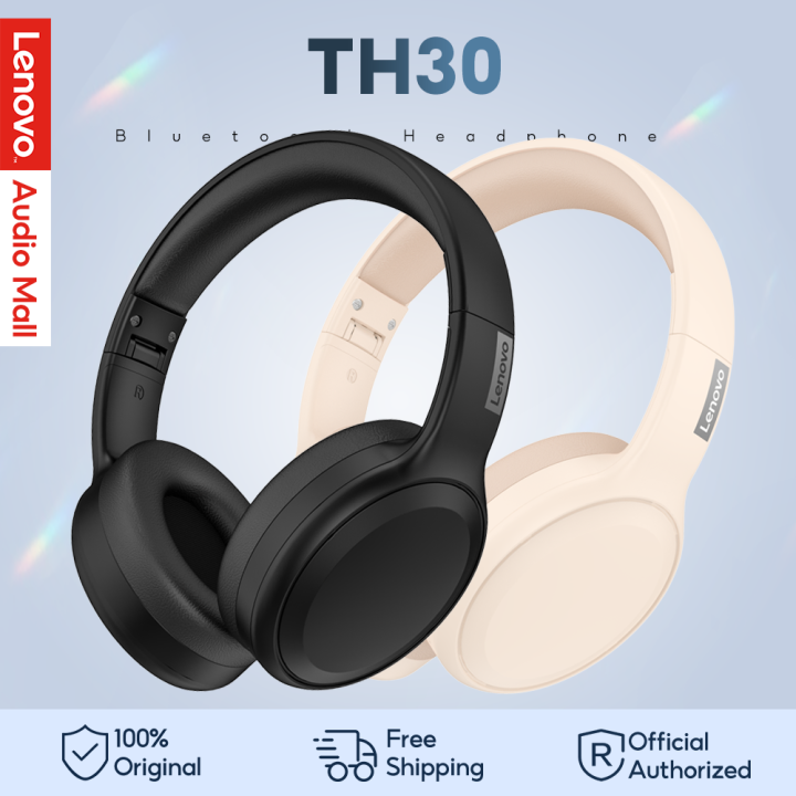 Lenovo TH30 Bluetooth Headphones TWS With HD Stereo Sound HD Music ...