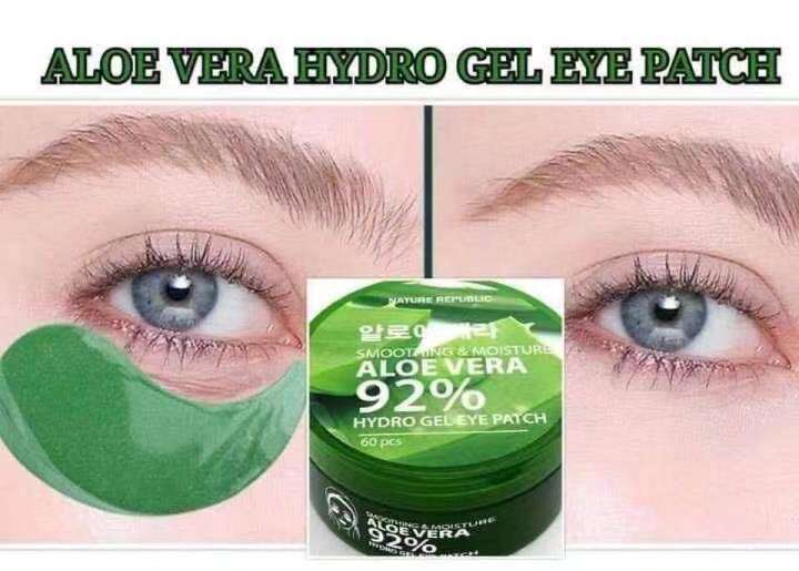 Nature Republic Aloe Vera Hydro Gel EYE PATCH from South Korea 60 ...