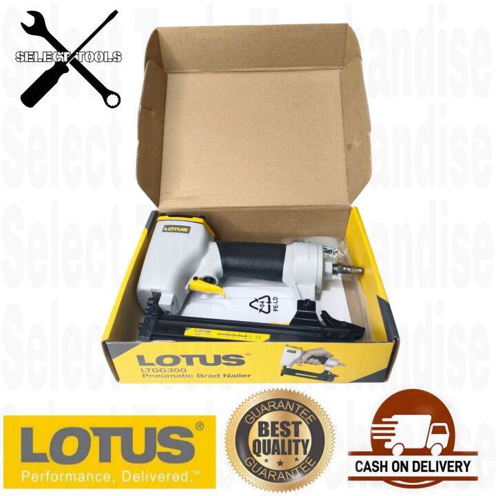 PNEUMATIC TACKER LTGG300 PNEUMATIC BRAD NAILER LOTUS | Lazada PH