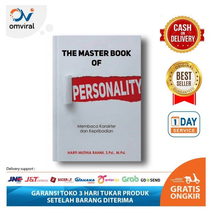 Buku The Master Book Of Personality: Membaca Karakter dan Kepribadian | Lazada Indonesia