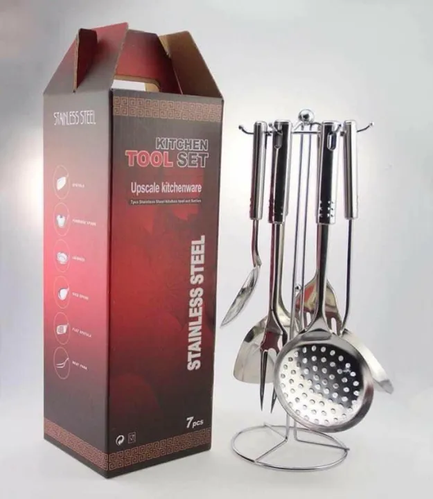 7 in 1 Kitchen Tool set Upscale kitchenware-stainless steel kitchen ...