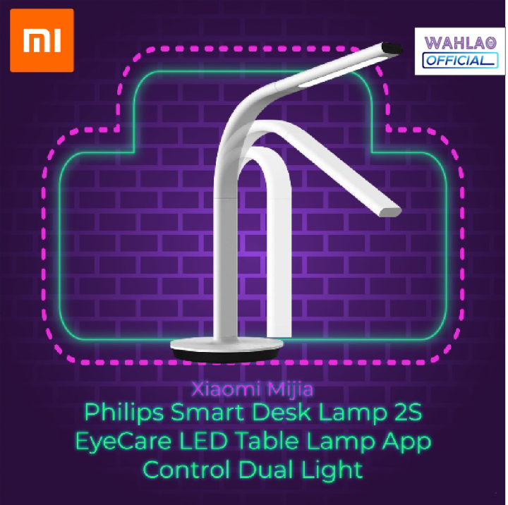 Xiaomi Mijia Philips Smart Desk Lamp 2S EyeCare LED Table Lamp App ...