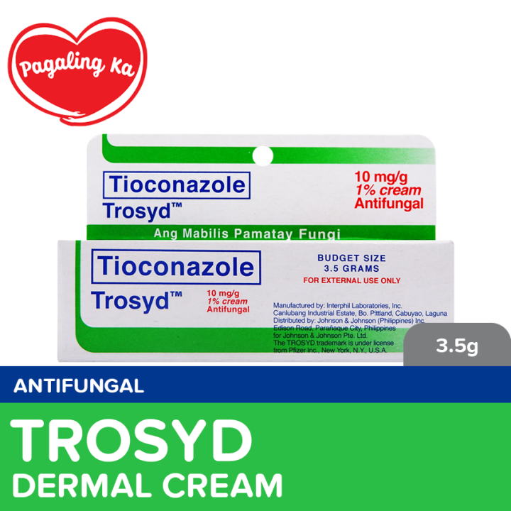 Trosyd Dermal AntiFungal Cream 3.5g - Antifungi, Fungal Ointment ...