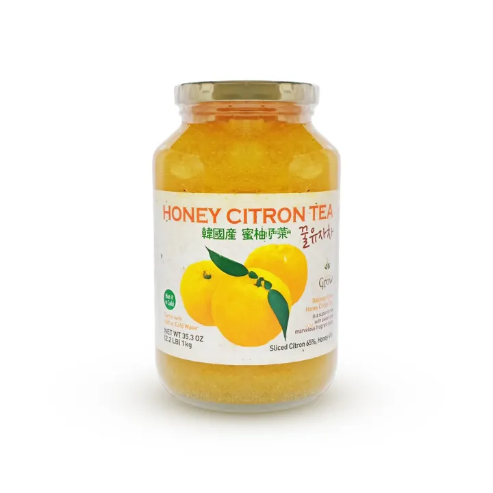 Balance Grow Honey Citron and Ginger Tea with Sliced Citron and Sundry ...