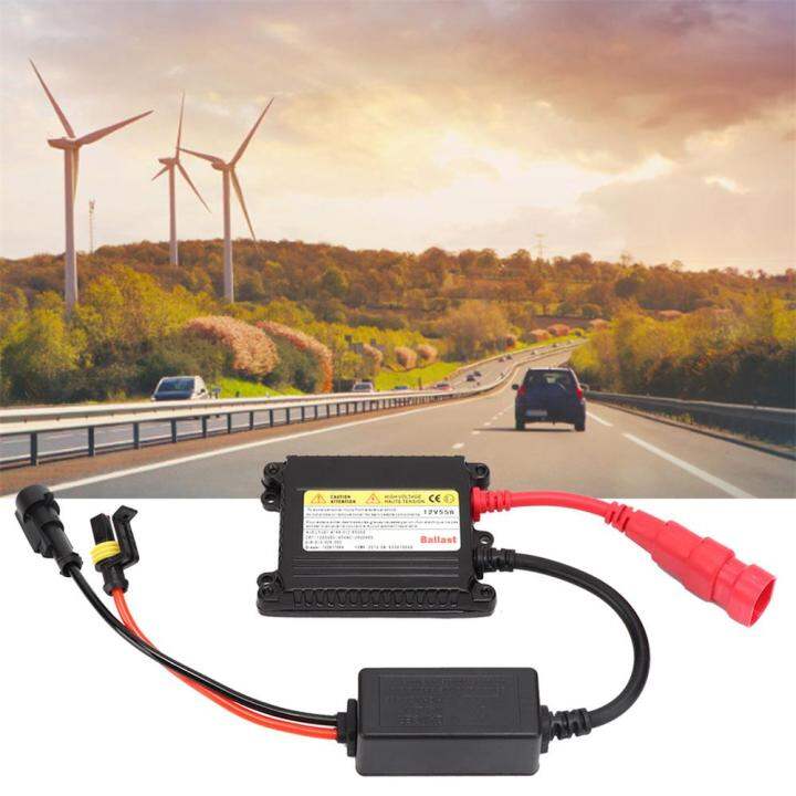 🚚2Pcs 12V 55W Universal Digital Xenon DC HID Ballast Replacement ...