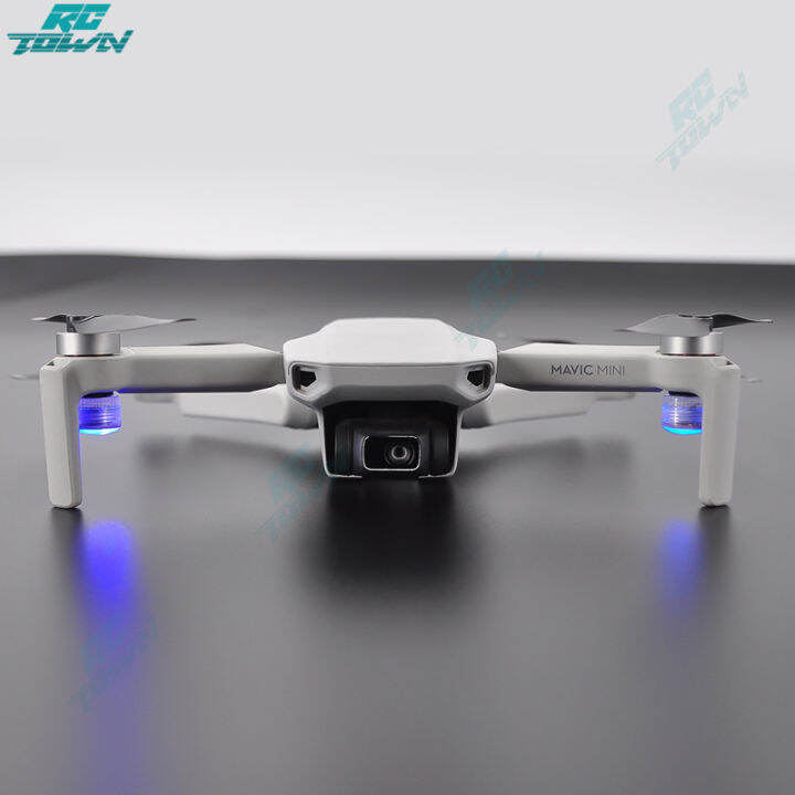 RCtown Mavic Mini LED Light Night Flying Kit นาฬิกาปลุกไฟสีแดง/สีฟ้า ...