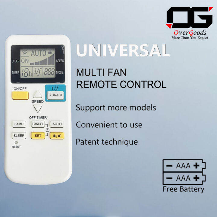 Replacment Universal Fan Remote Control Multi Ceiling Fan Remote ...
