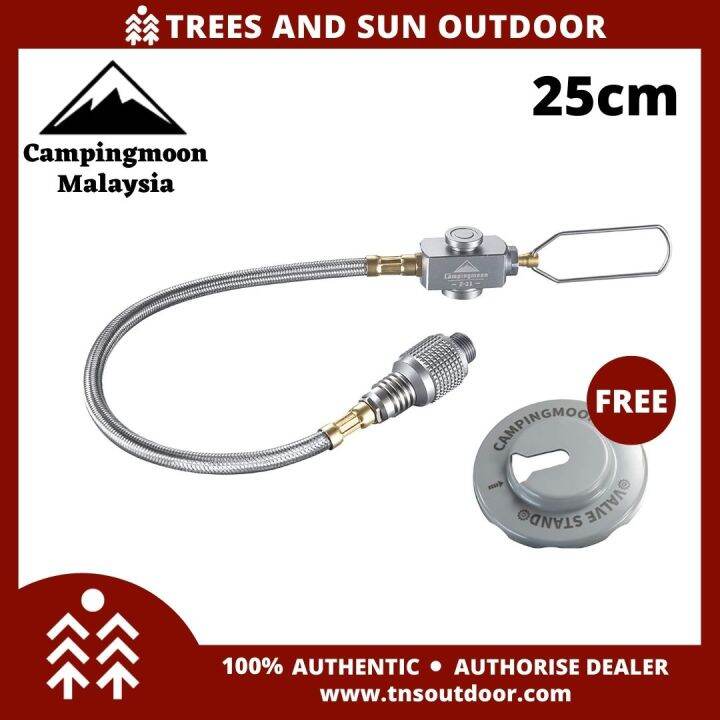 Campingmoon Z21-25 (25cm) Valve Hose Line Multi-gas hose line for ...
