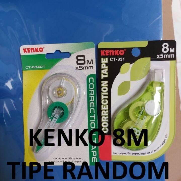 Tip Ex Kertas 8 Meter Kenko Correction Tipex Tape - 1 Buah | Lazada Indonesia