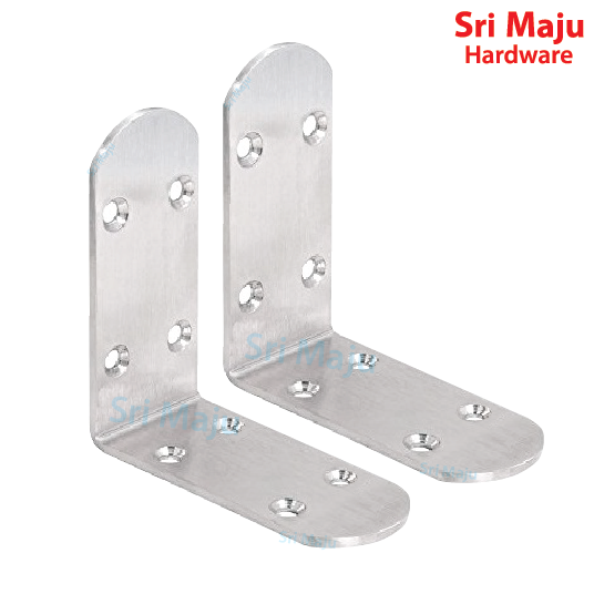 MAJU LBS-9090 Solid Quality Stainless Steel 90x90 L Bracket 90° Angle ...