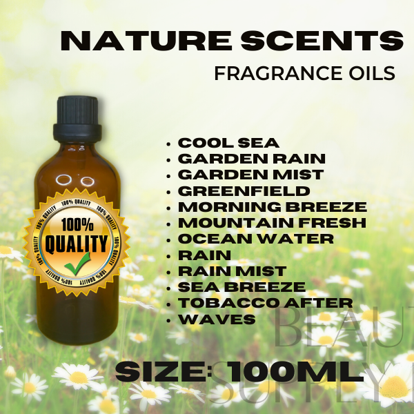 Nature Fragrance Oils Scents 100ml For Humidiifier /. Diffuser / sea ...