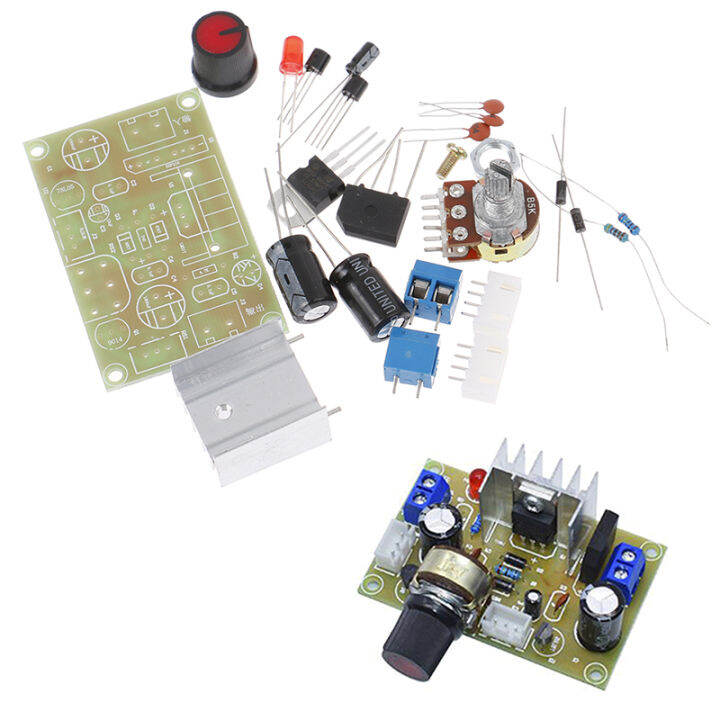 Zozo Ready Stock LM317 Adjustable Power Supply Kit DC Power Supply DIY ...