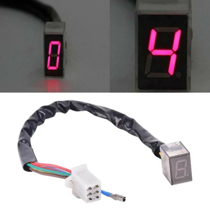 Betop Universal Motorcycle Digital Gear Indicator Led 5 Digital Display