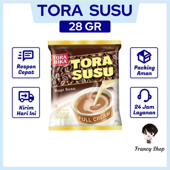 Kopi Instan Sachet Tora Bika Kopi Susu 28 gr | Lazada Indonesia