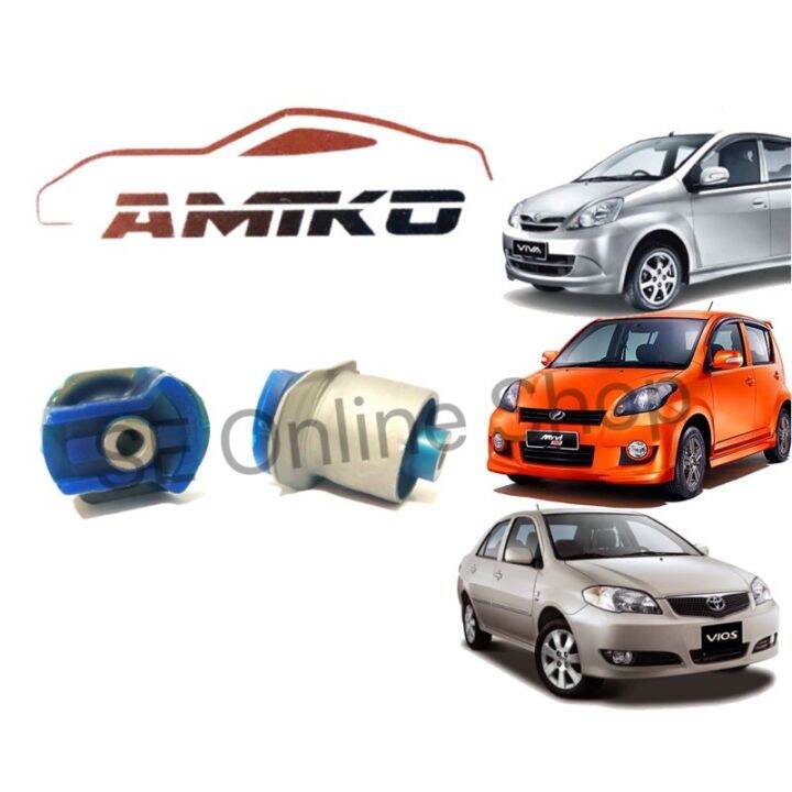 Heavy Duty Silicon Perodua Myvi,Viva,Vios NCP42 Rear Axle Bush/Rear ...