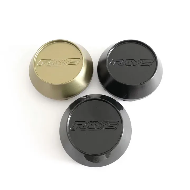 4pcs 64mm RAYS Car Wheel Center Caps Red Logo Fit for Rays Volk Racing ...
