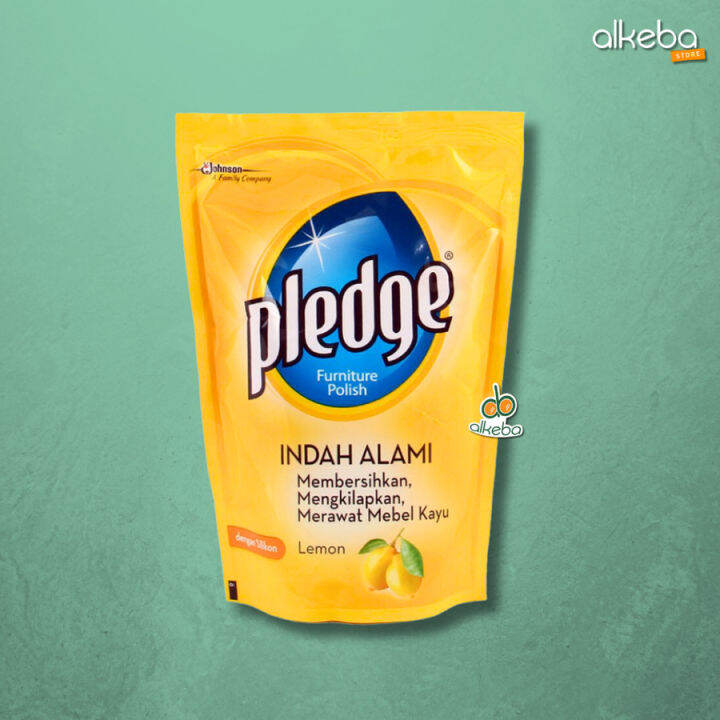 Refill Pledge Liqud Lemon Furniture Polish 450 ml Pouch | Lazada Indonesia