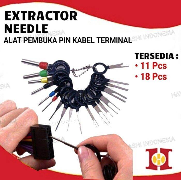 Alat Pelepas Skun Pin Konektor Kabel Terminal Ekstraktor Extractor ...