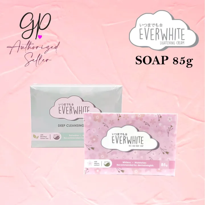 Everwhite Sakura and Green Tea Soaps 85g- GP Health Care | Lazada PH